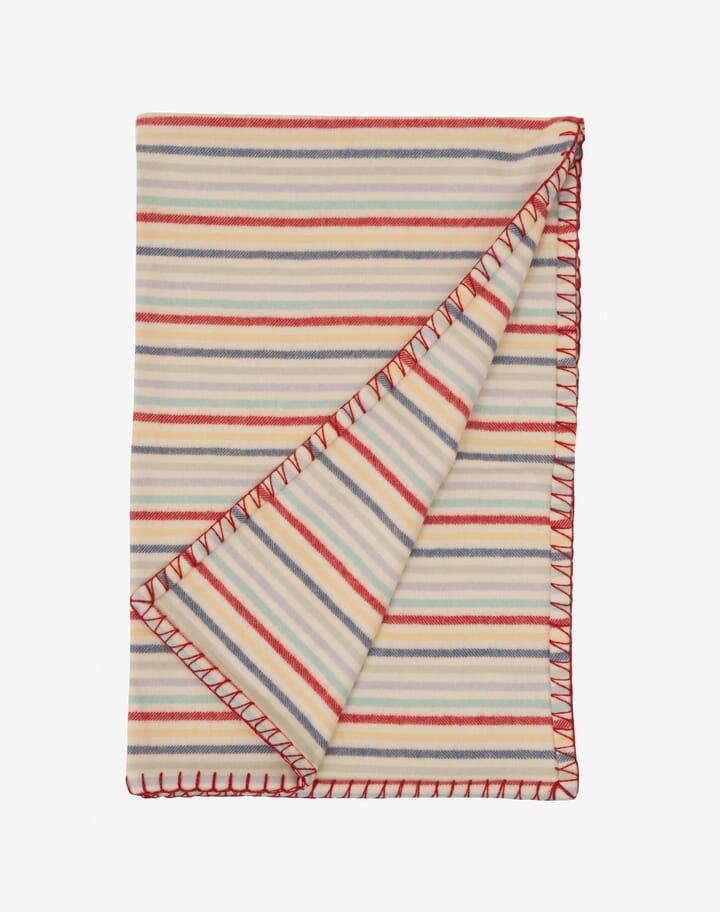 Cashmere Baby Blanket in Multistripe | Brora Offers
